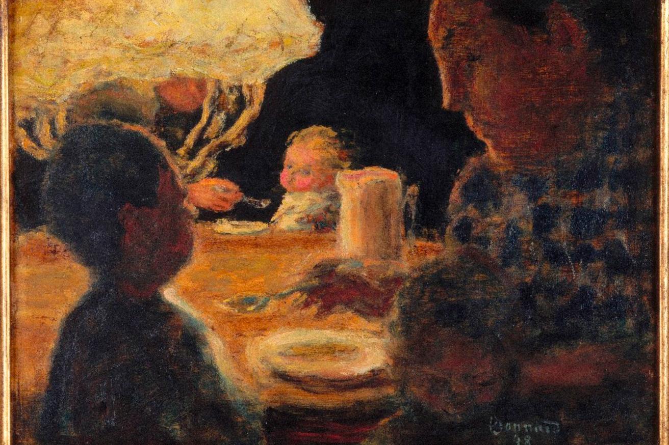 30 - PIERRE BONNARD'S LUNCH BY LAMPLIGHT